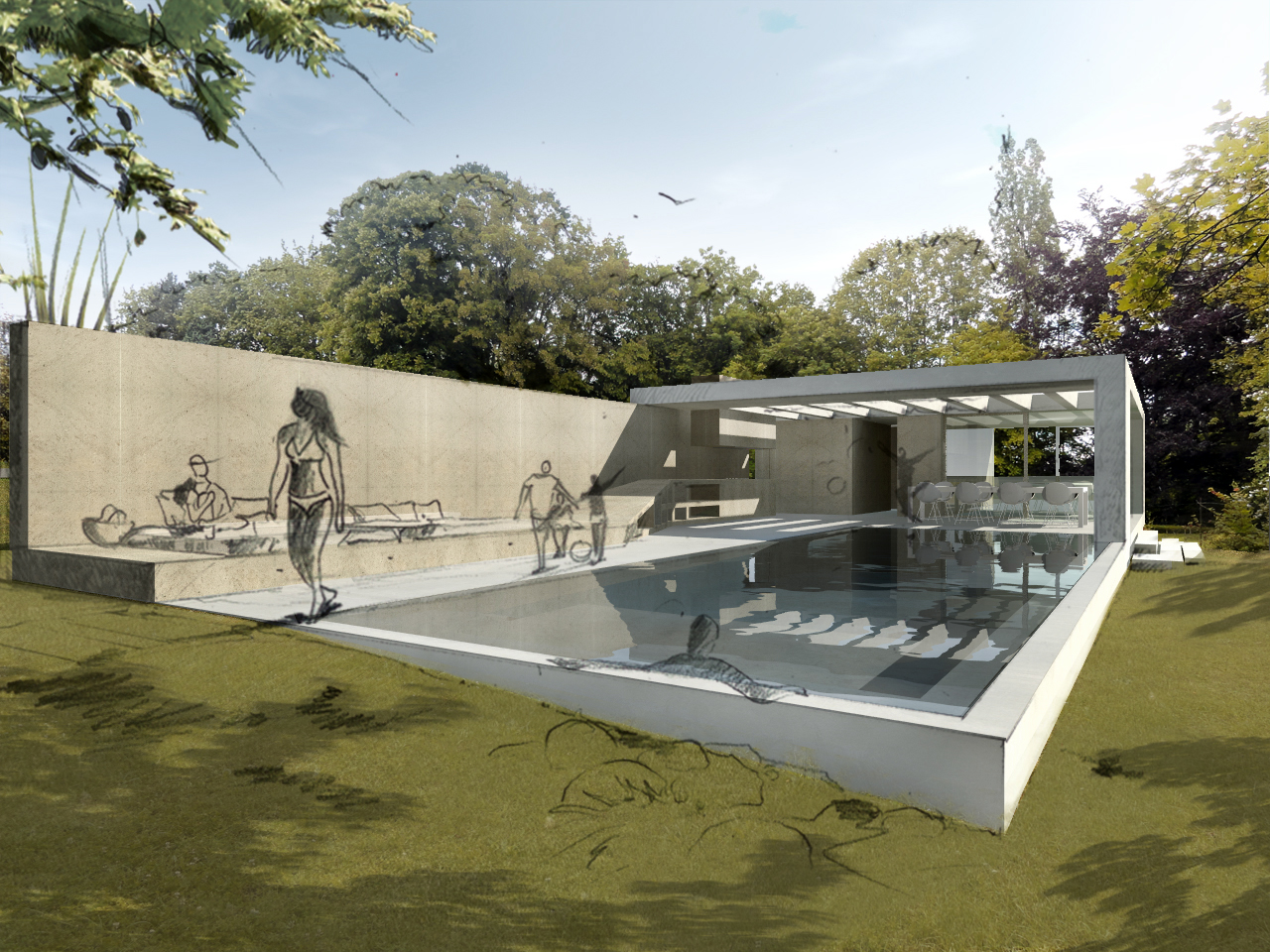 genève HC piscine 2017 | k-architectes | bureau architecture genève ...