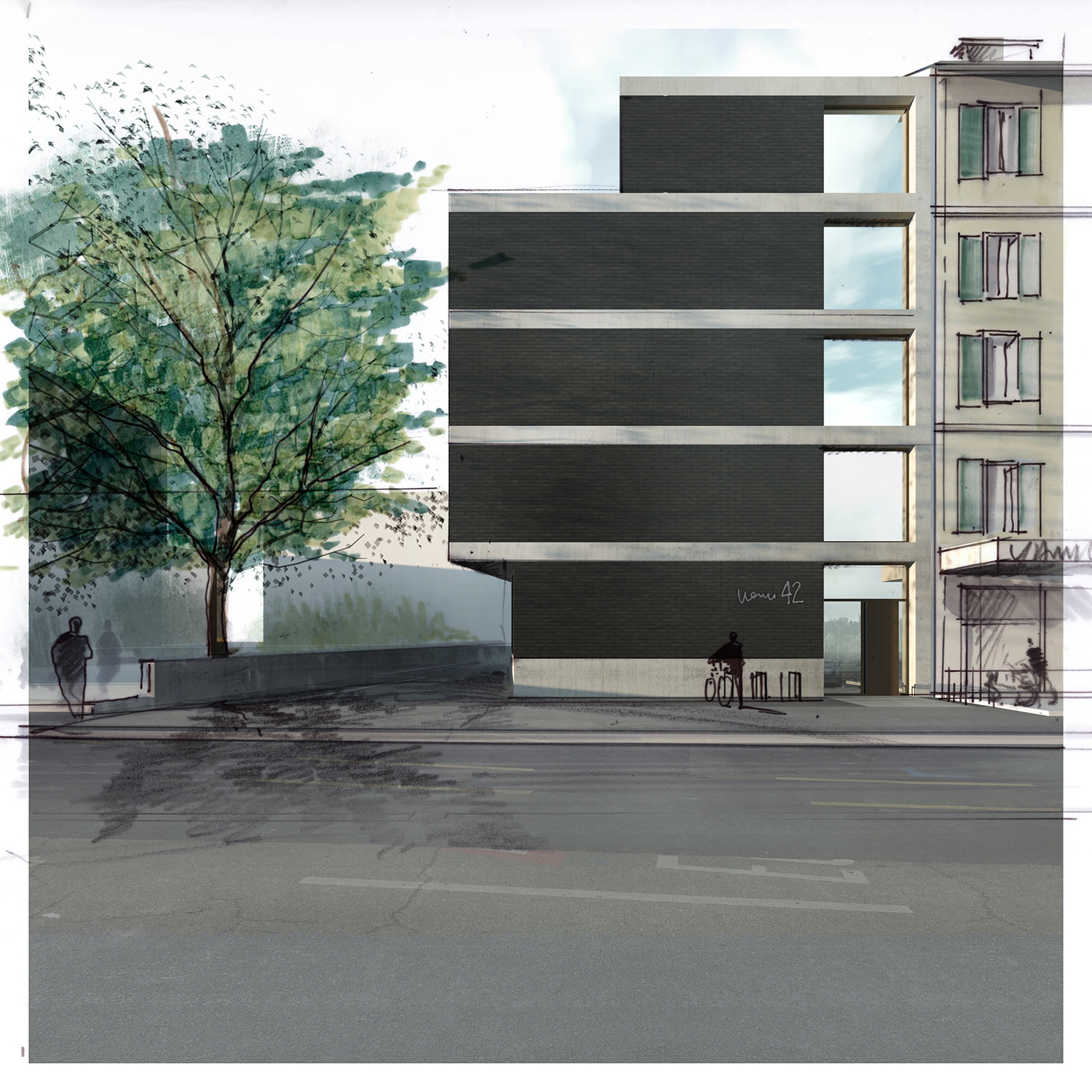 Veyrier 42 carouge 2019 | k-architectes | bureau architecture genève ...